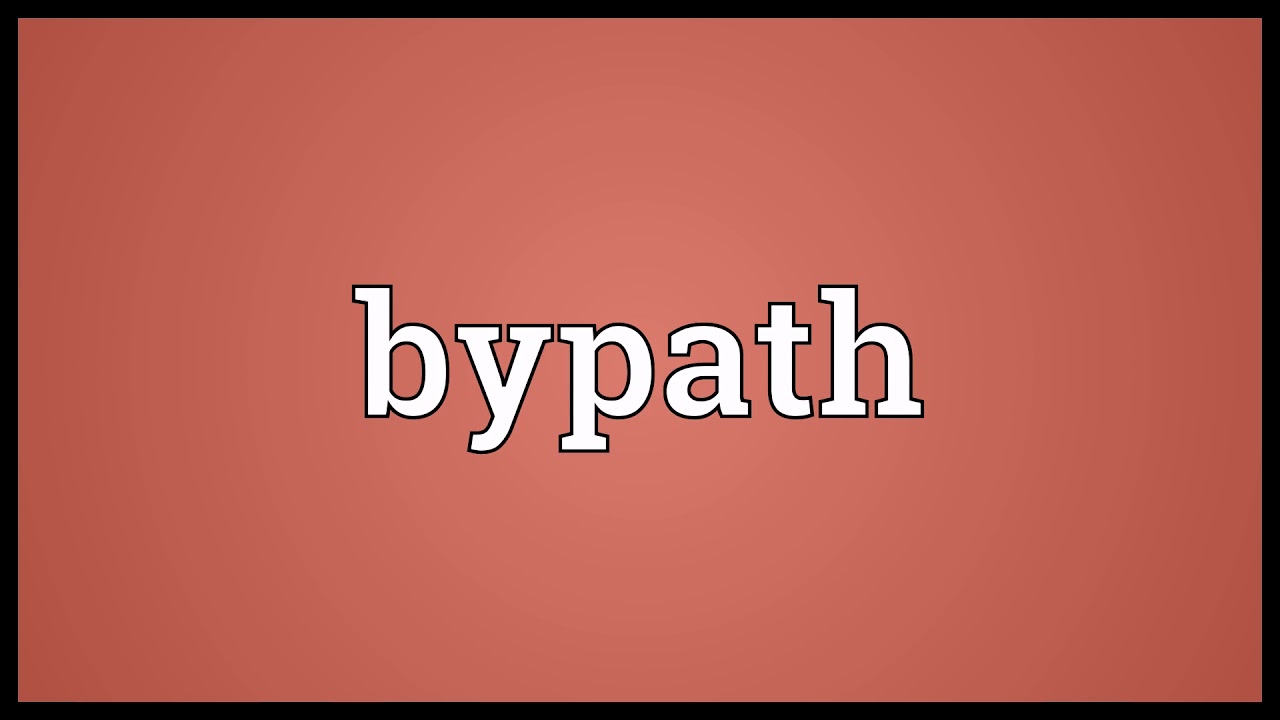 Bypath Meaning | Wordogram - YouTube