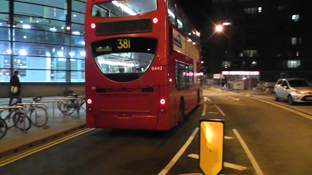 Alexander Dennis Enviro400 Trident 9442 LJ09CCE Route 381 Abellio ...