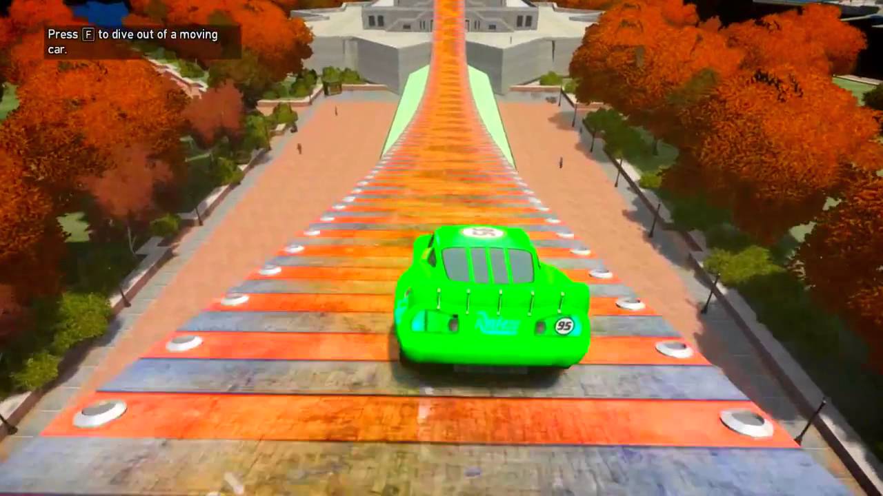 Red Hulk Lightning McQueen CARS Part 1 - YouTube