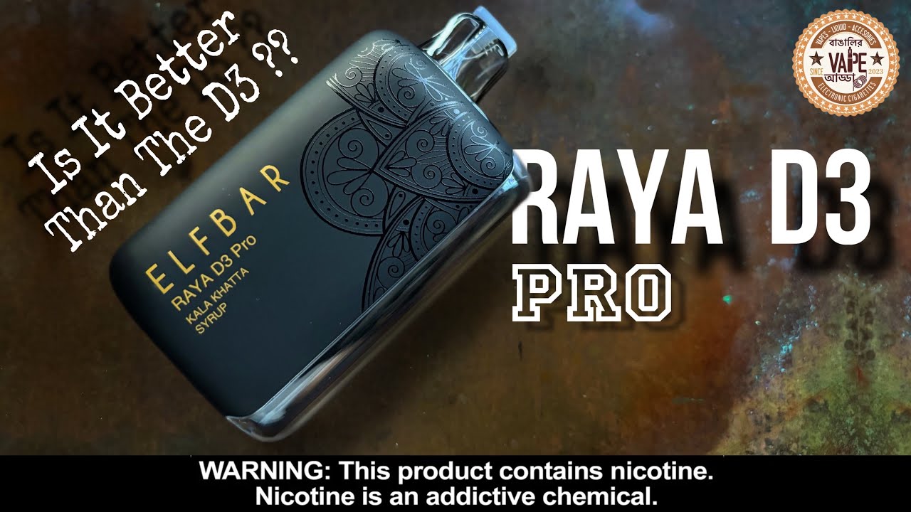 Elfbar Raya D3 PRO | #review | - YouTube