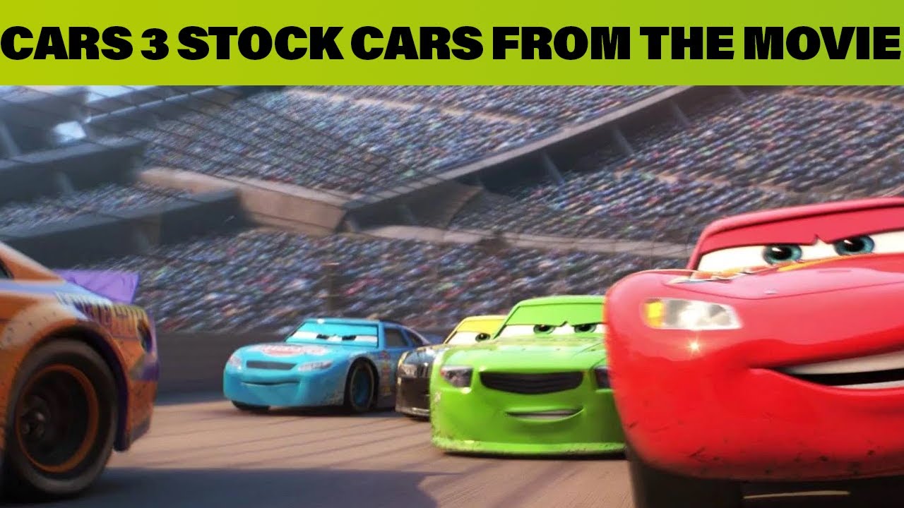 All CARS 3 Stock Car Racers - YouTube