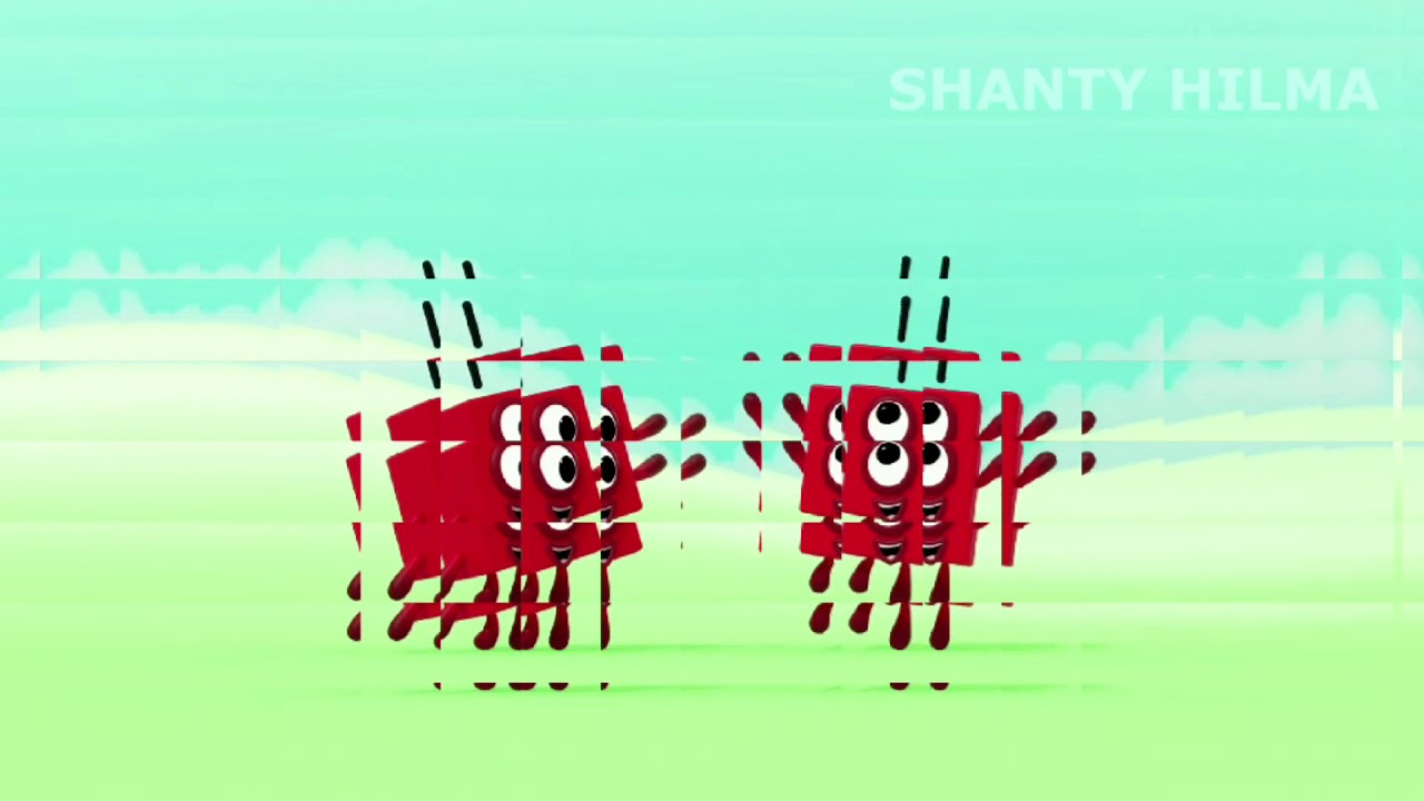 Numberblocks Theme Song ~ Remixs Effects Mirror Shadow ️ ️ - YouTube