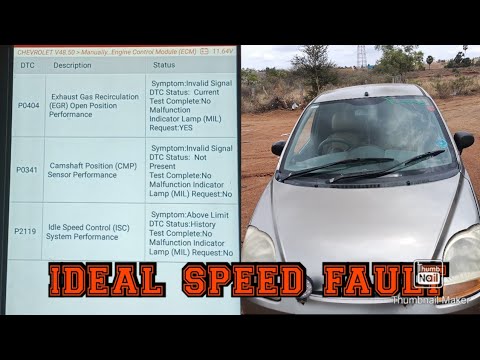 P2119 Chevrolet Spark idle speed fault - YouTube