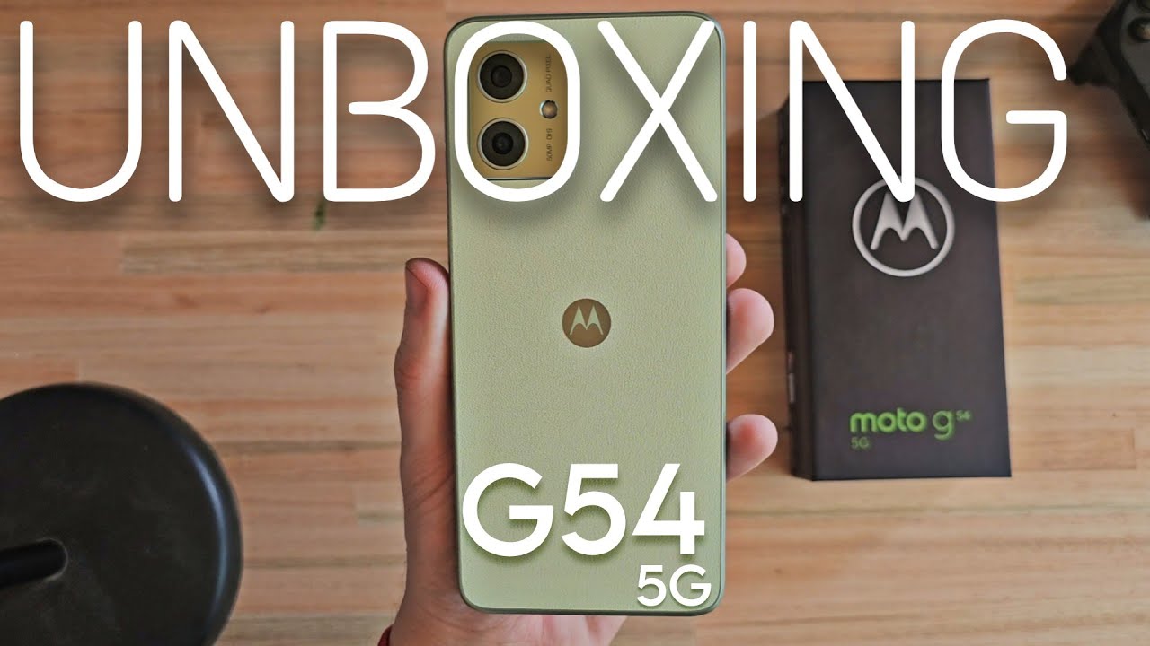 UNBOXING + Primeras Impresiones | Motorola G54 5G ️ - YouTube