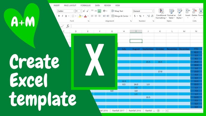 How To Make Template In Excel