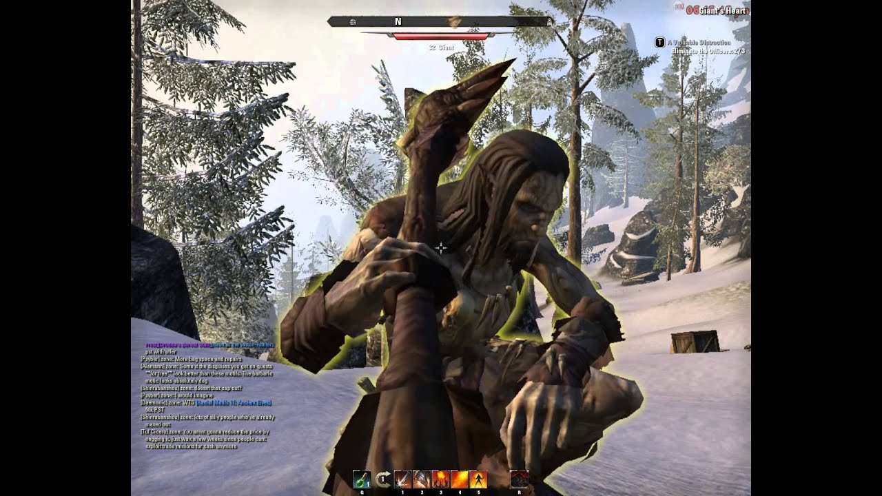 Elder Scrolls Online - Giant Talk - YouTube