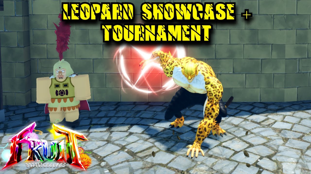 Fruit Battlegrounds: Leopard Showcase + Tournament with Leopard - YouTube