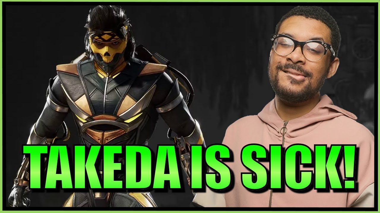 SonicFox - Evo Champ Tries New DLC Takeda 【Mortal Kombat 1】 - YouTube
