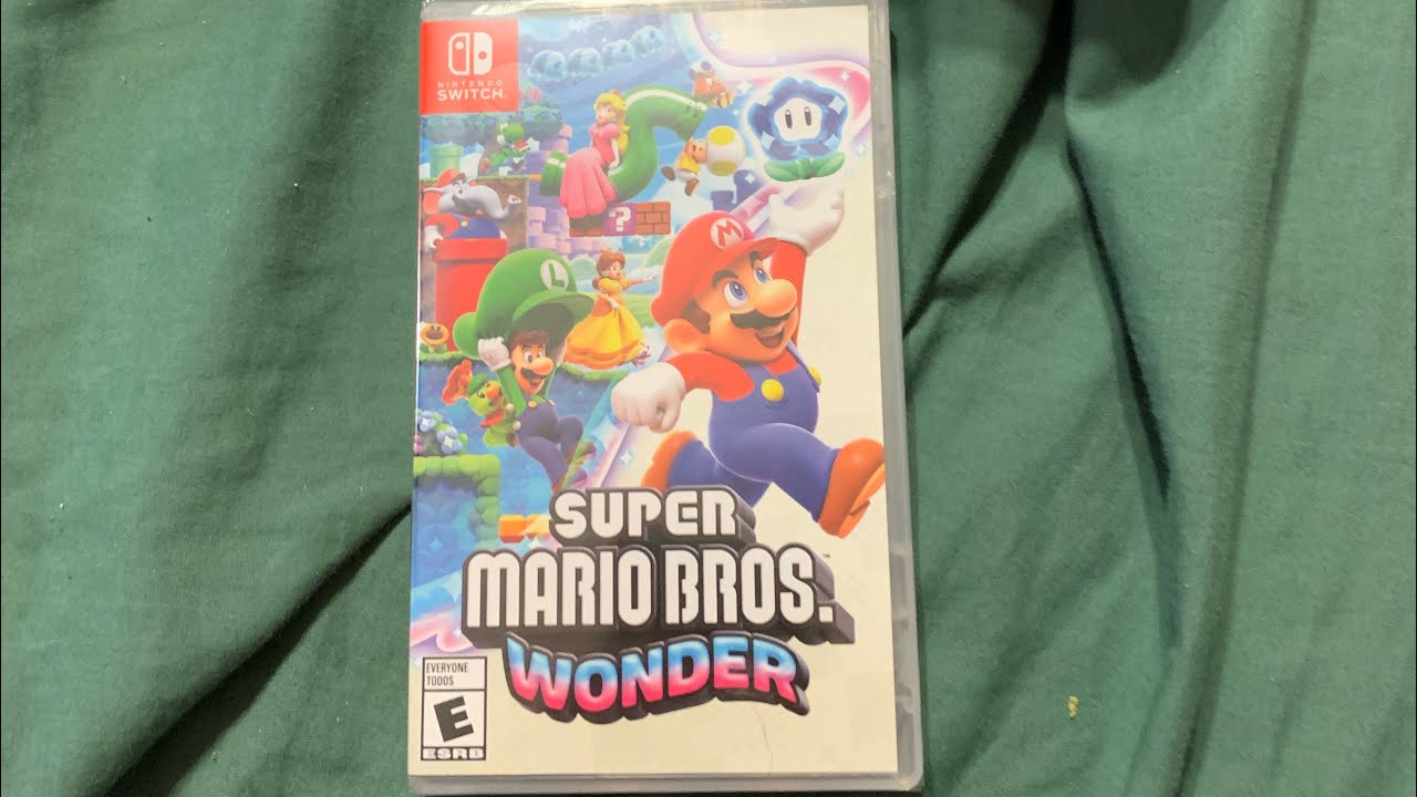 SUPER MARIO BROS WONDER UNBOXING - YouTube