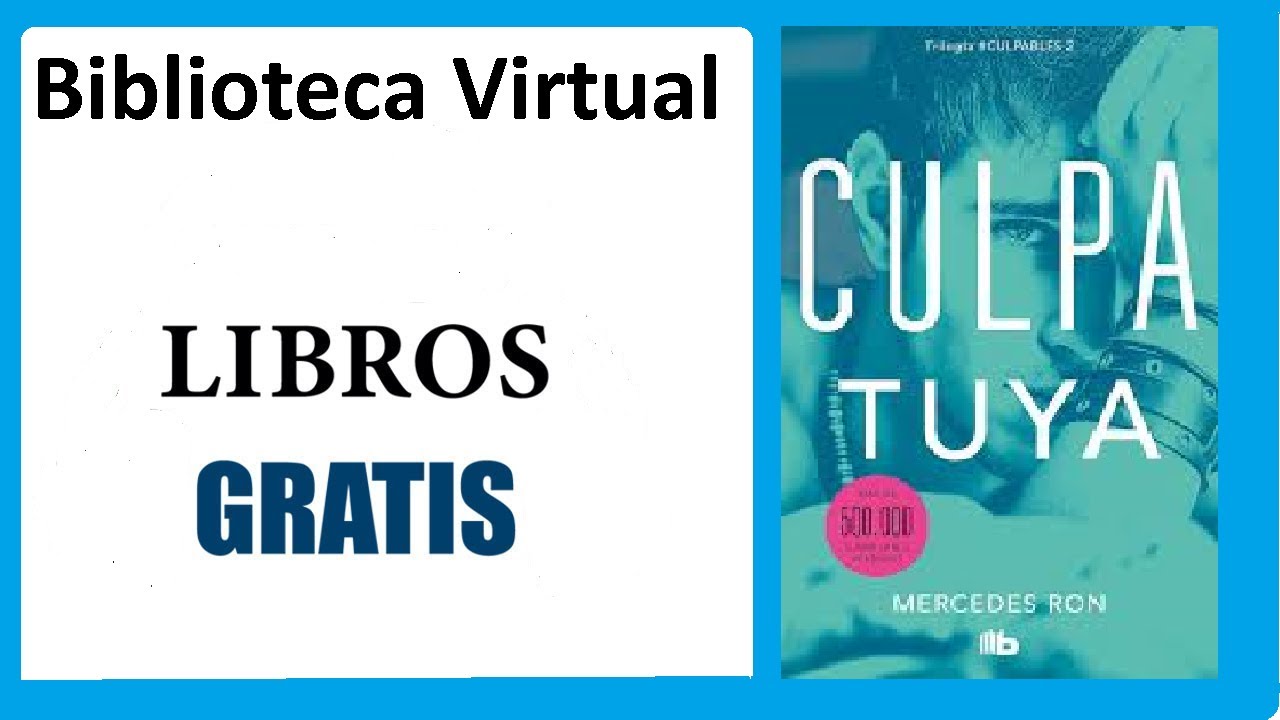 Culpa Tuya-De Mercedes Ron-Gratis En PDF. - YouTube