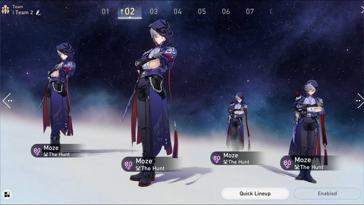 What Happen When 4 Moze Duplicate Team on The Field | Honkai Star Rail ...
