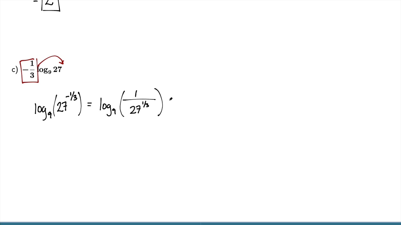 Example: Evaluating Logarithms using Laws of Logarithms - YouTube