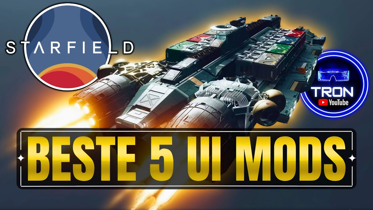STARFIELD Beste 5 UI MODS ⭐ Star UI ⭐ [Starfield Deutsch] Modding Guide Mod Organizer 2 - YouTube