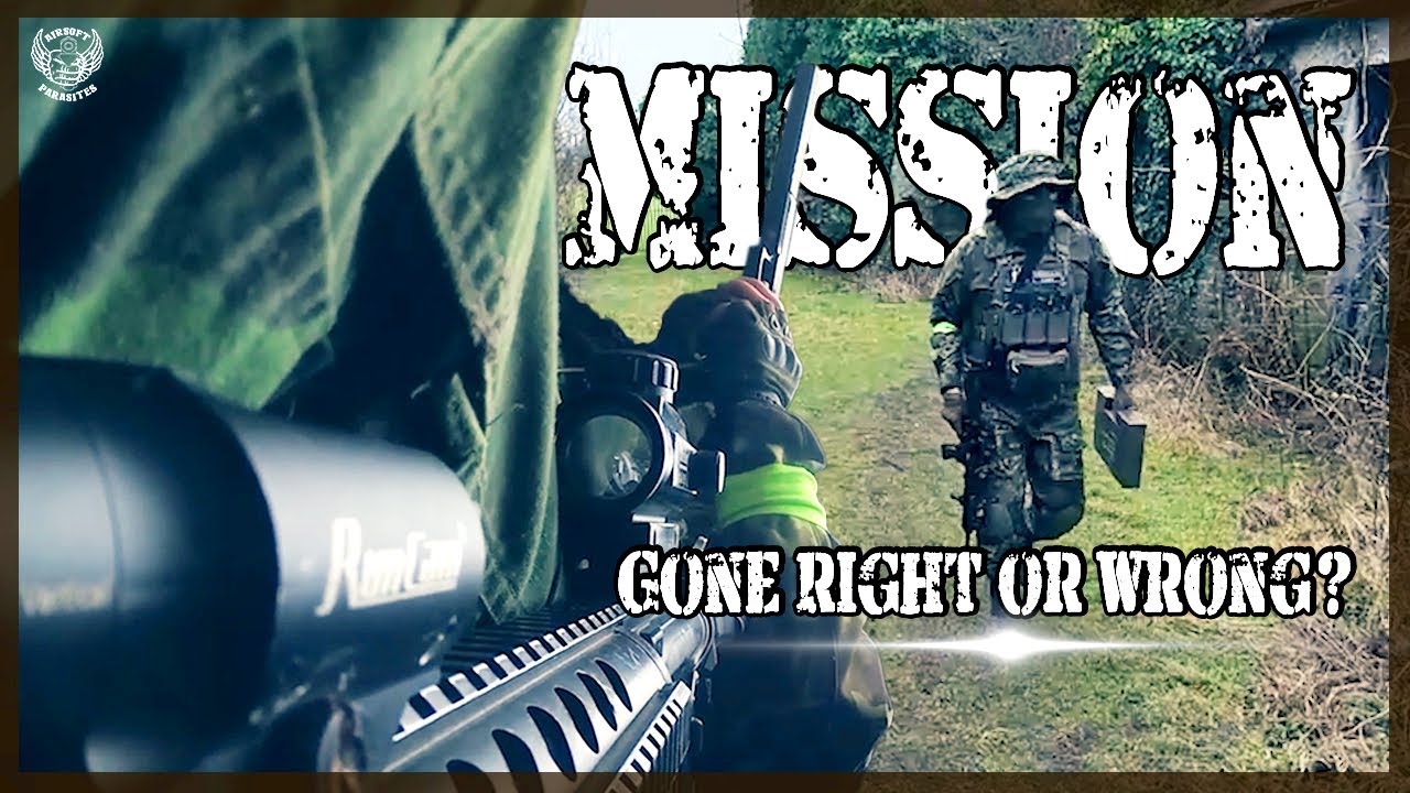 Airsoft Mission Gone Right or Wrong? / Solo Sneak Attack - YouTube