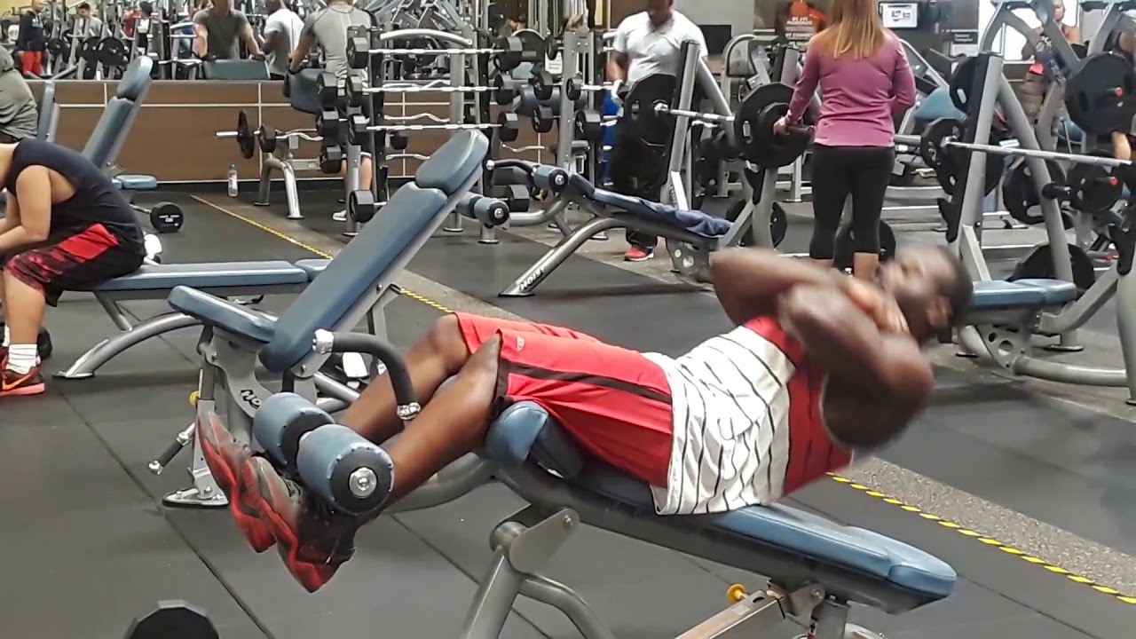 How to get abs in the gym - YouTube