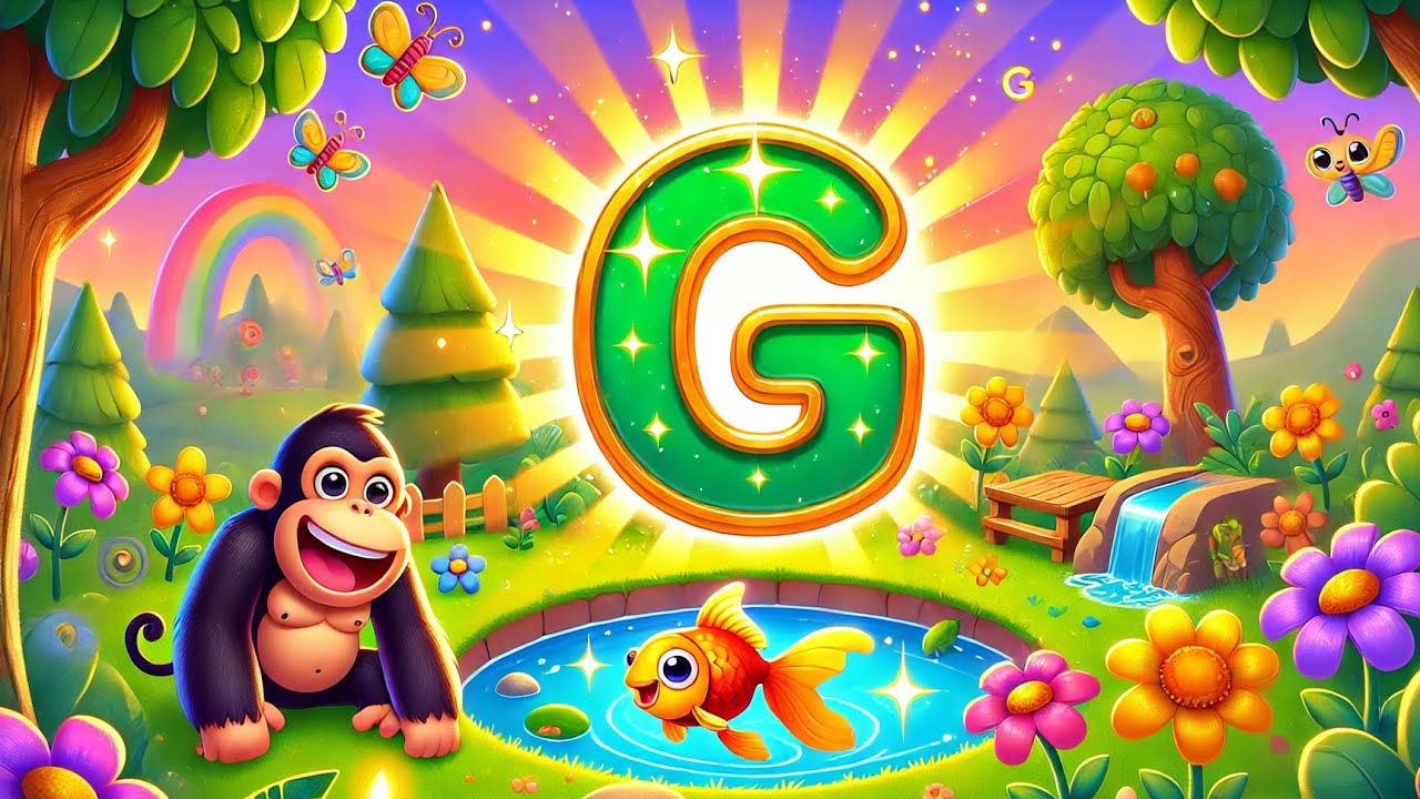 G is for go! Alphabet Song for Kids & Toddlers 🎶🔤 - YouTube