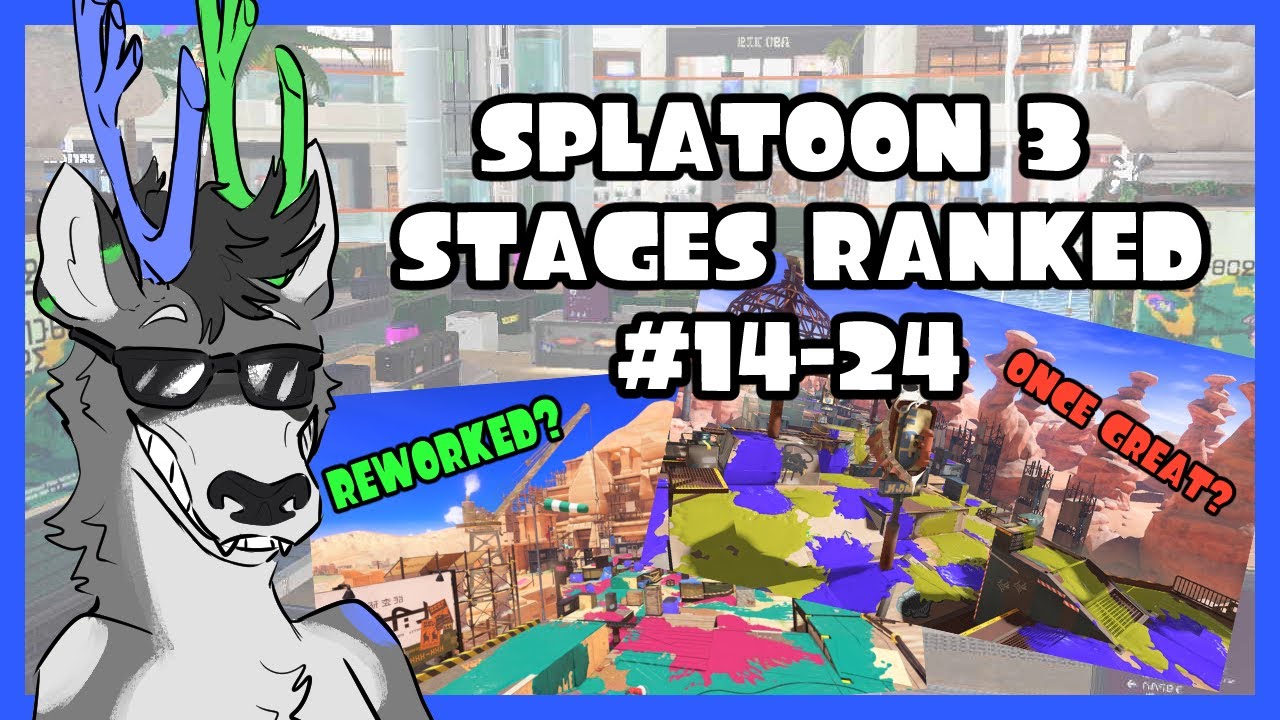 Christian Reindeer Ranks Every Splatoon 3 Stage (#14-24) - YouTube