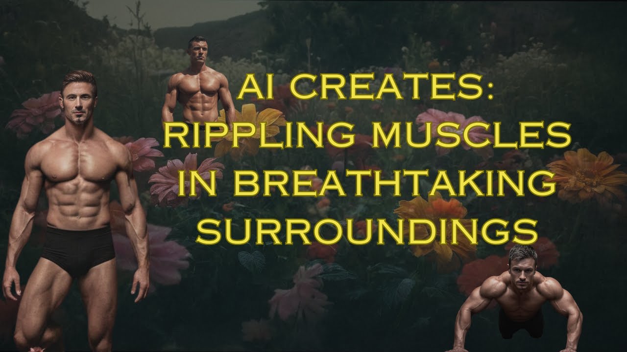 AI Creates: Rippling Muscles in Breathtaking Surroundings - YouTube