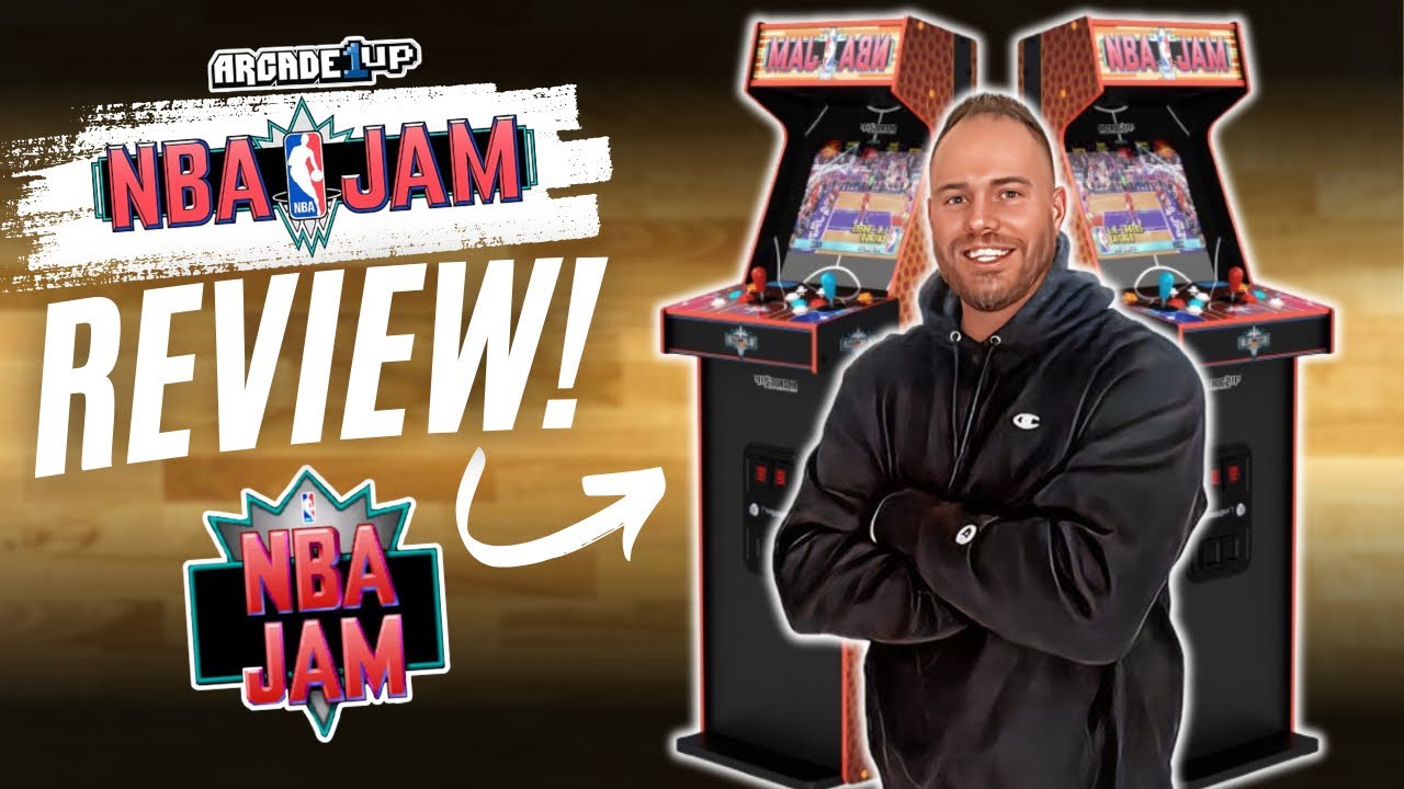 Arcade1up NBA Jam Two Player Deluxe Review! - YouTube