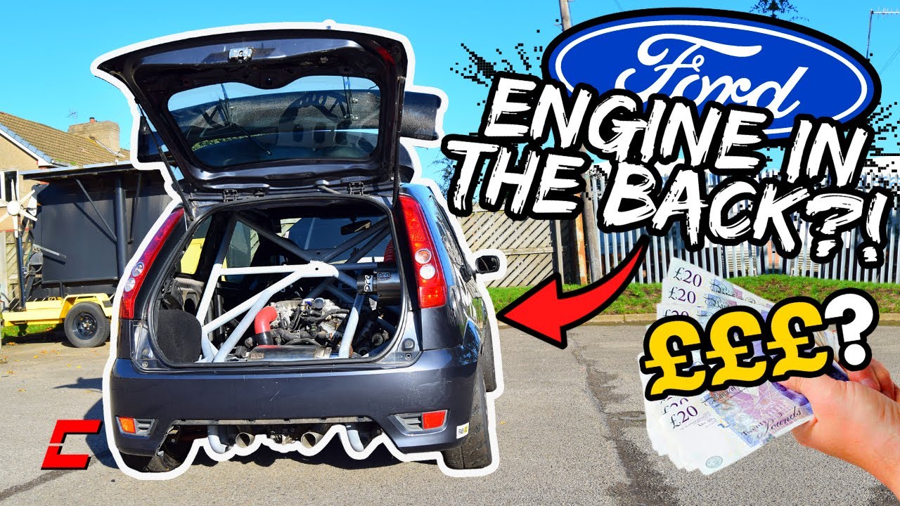 REAR ENGINED RWD TRACK FORD FIESTA *FOR SALE £££?!?* - YouTube