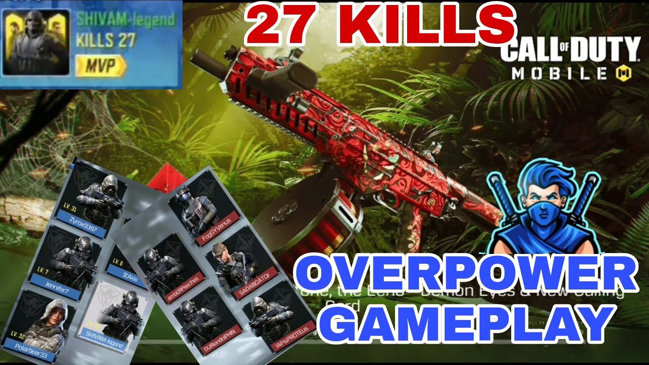 PLAYING CALL OF DUTY /27 KILLS OVERPOWER GAMEPLAY WITH GAMEPLAY LIKE ...