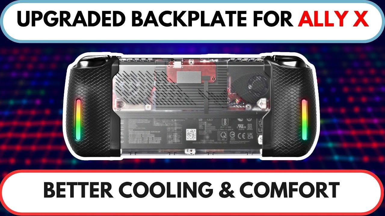 Best Third-Party Backplate for ROG ALLY X? Full Review of JSAUX Mod ...
