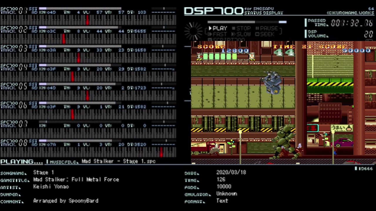 Stage 1 - Mad Stalker | SNES Cover - YouTube