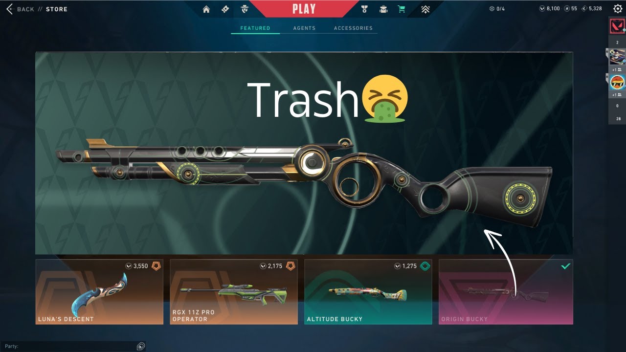 I Tested the Origin Bucky and Here's What Happened-Valorant - YouTube