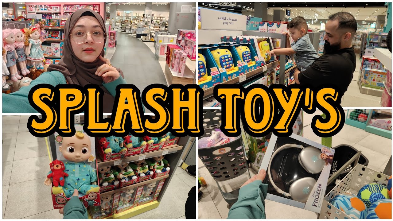 Splash Toy's Section | Zahia City Center - YouTube