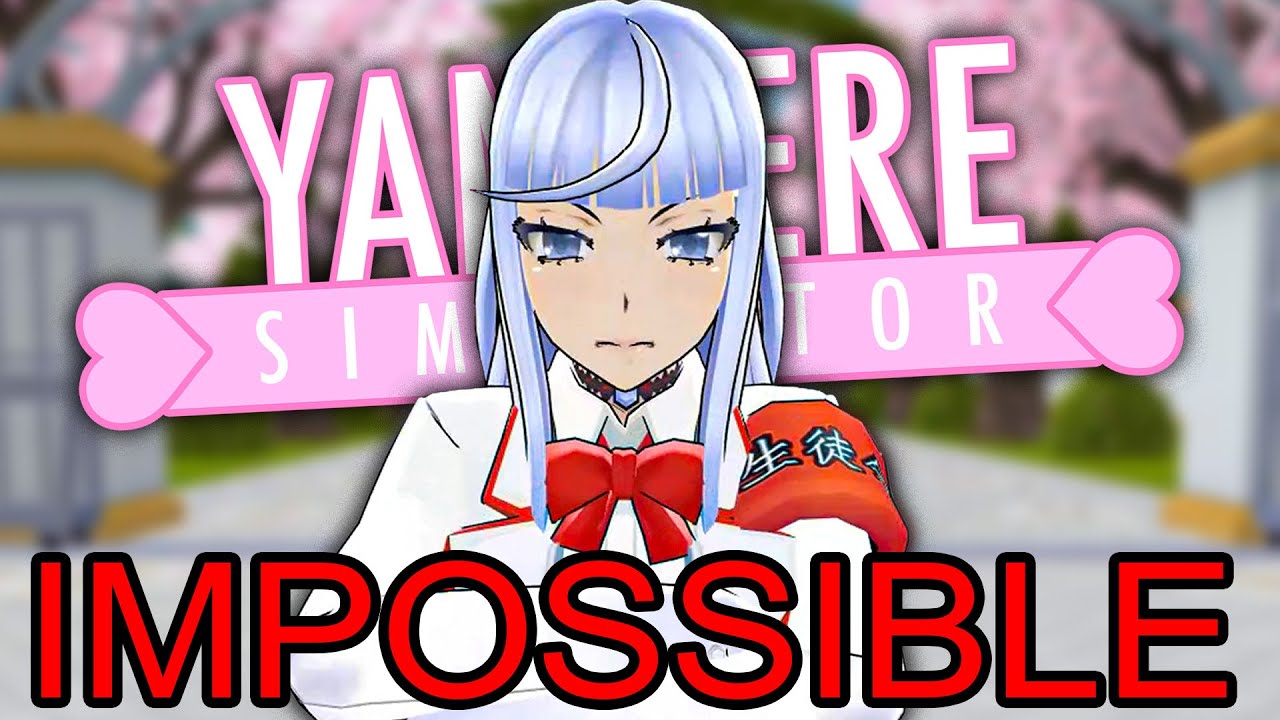 the "impossible" Yandere Simulator challenge broke me - YouTube
