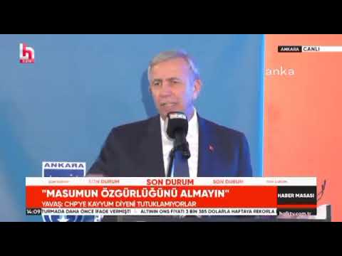 Mansur Yavaş: Bir daire başkannızın evinden 26 kg altın, 2 milyon $ çıkmış. Bu paranın kaynağı nedir