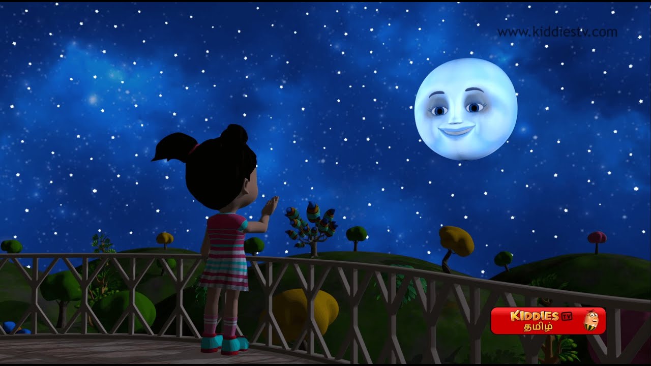 சந்தமாமா | Chanda Mama Tamil Rhyme and more | Tamil nursery rhymes for ...