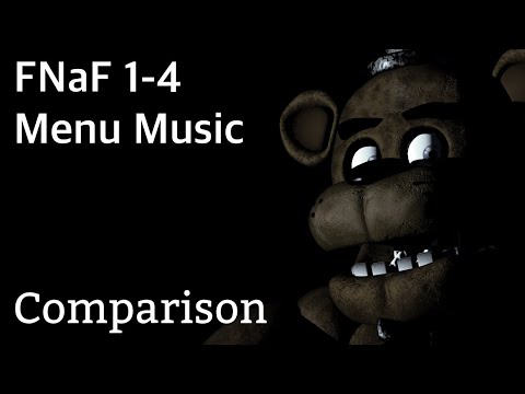 FNaF 1-4 Old vs New Menu Theme Comparison