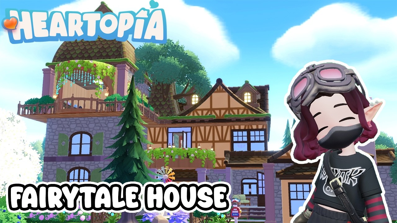 Building a FAIRYTALE HOUSE in Heartopia! - YouTube