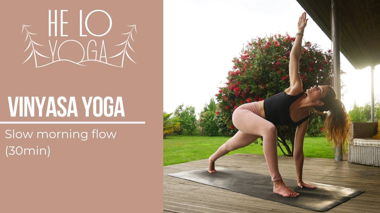 VINYASA SLOW MORNING FLOW - YouTube