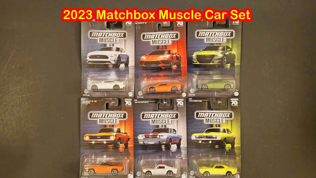 Matchbox Muscle Car set for 2023 - YouTube