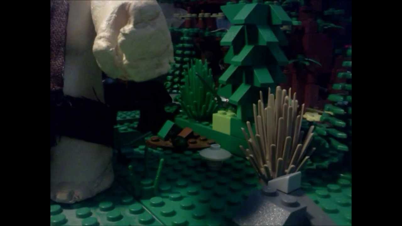 lego the Hobbit: troll battle stop motion trailer - YouTube