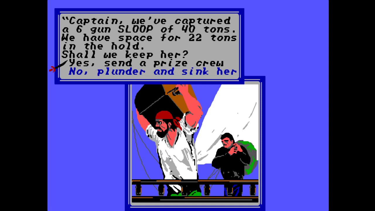 Pirates! for DOS - intro and gameplay - YouTube