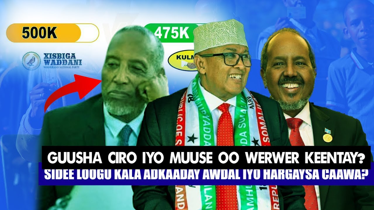 Xog Guusha Cirro iyo Muuse Biixi oo Werwer Keentay? Sidee loo kala ...