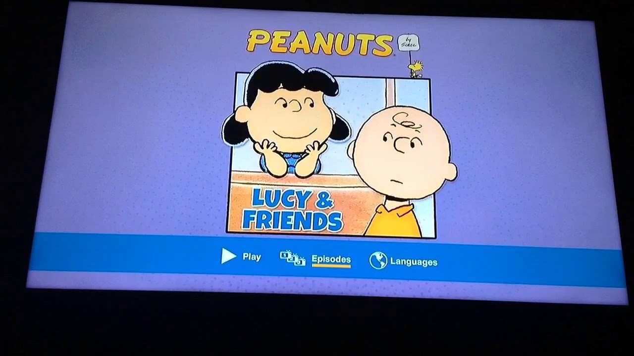 Peanuts: Lucy & Friends DVD Unboxing and Main Menu Walkthrough - YouTube