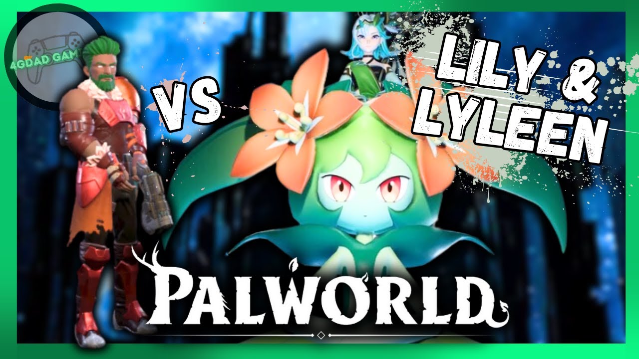 Taking down the 2nd Boss Tower (Lily and Lyleen) in PalWorld! - YouTube