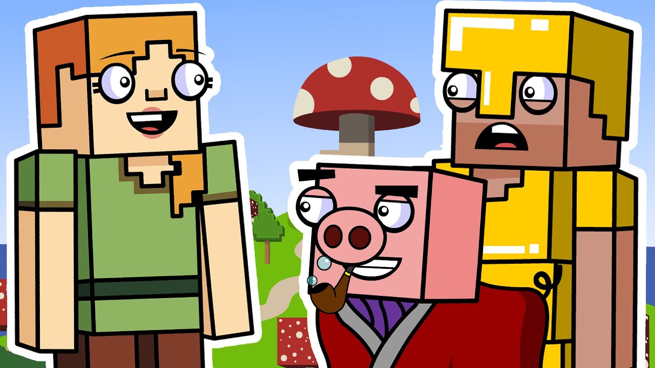 Alex's Biome &The BACKROOMS | Block Squad (Minecraft Animation) - YouTube