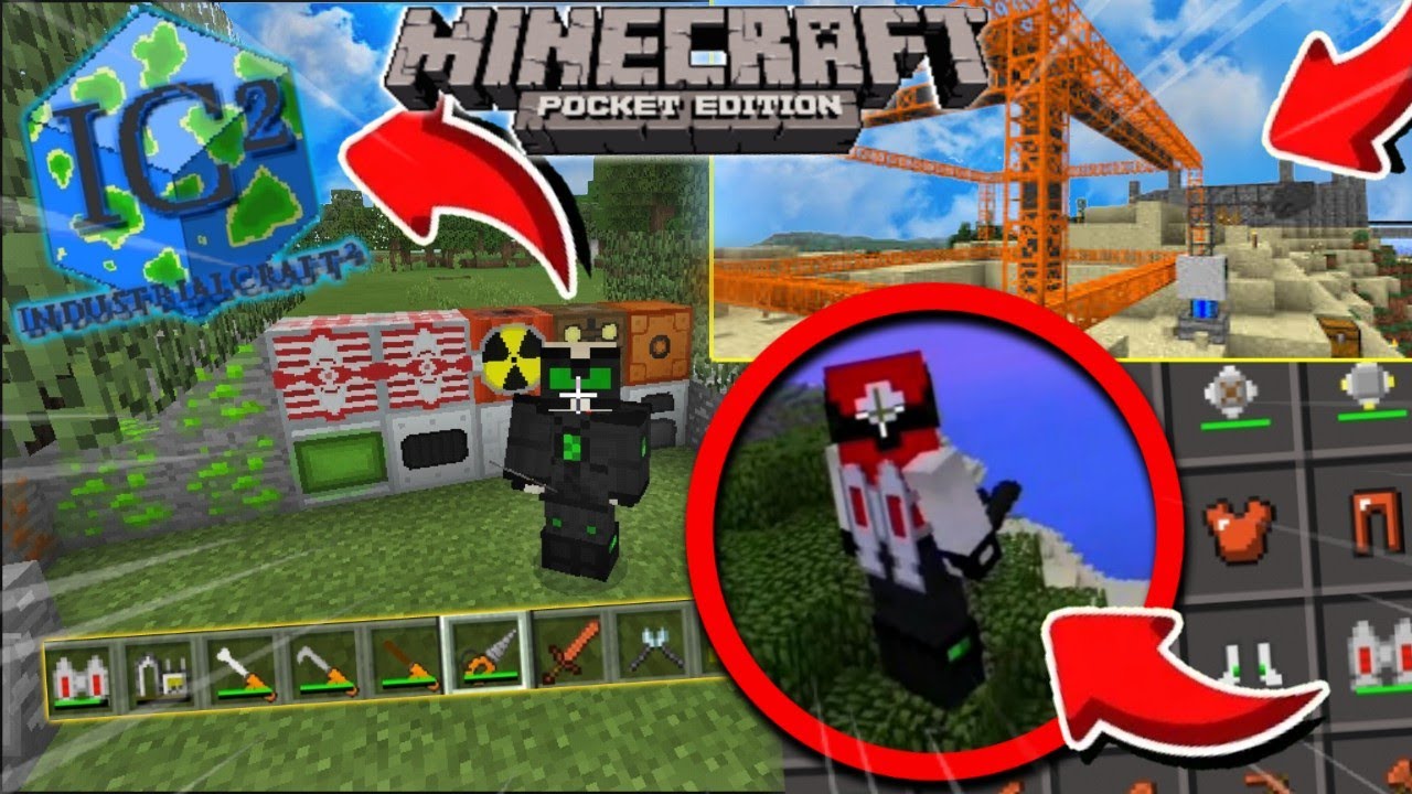 SAIU!! MOD INDUSTRIAL CRAFT 2 PARA MINECRAFT PE!!-Mod industrial craft ...