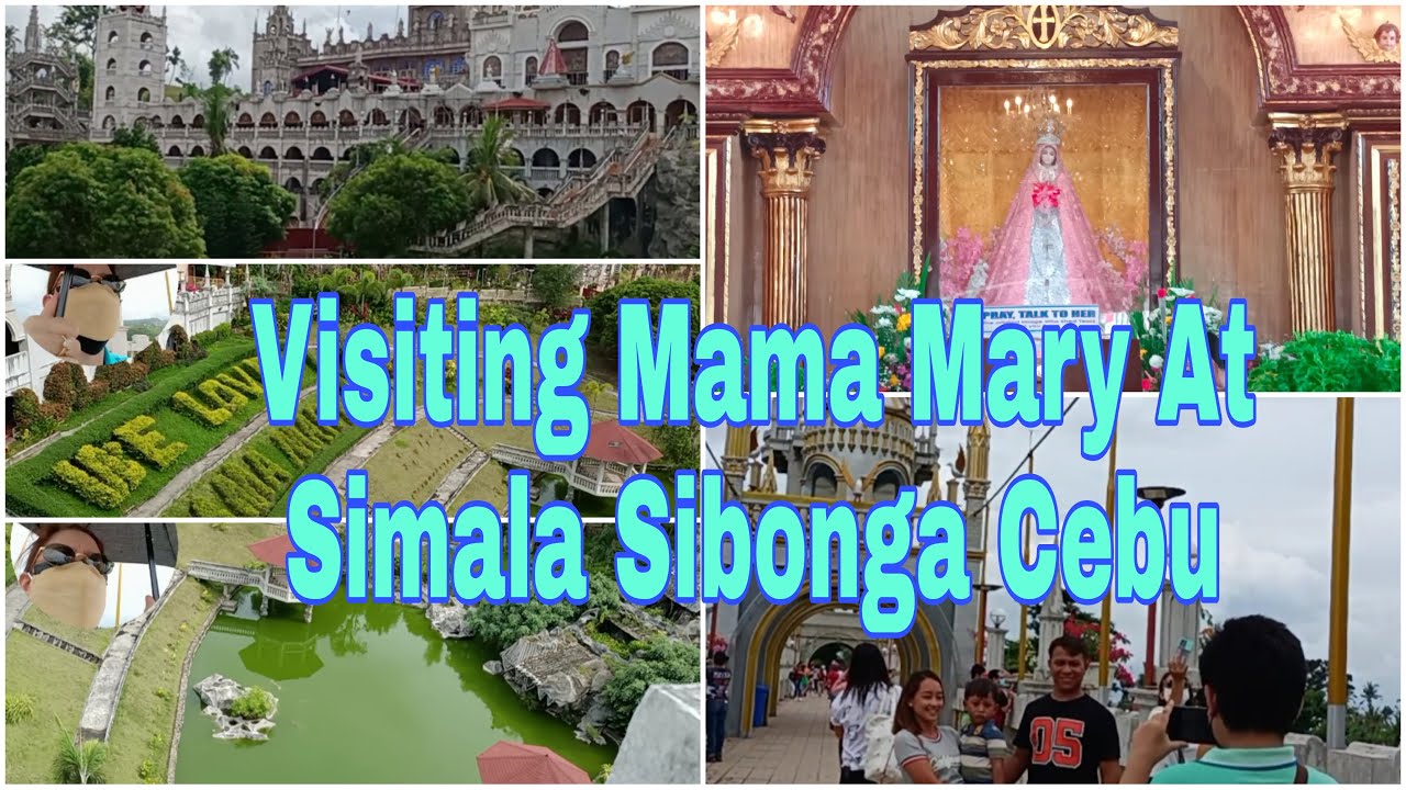 Visiting Mama Mary in Simala Sibonga Cebu with Malene Christian At CJ ...