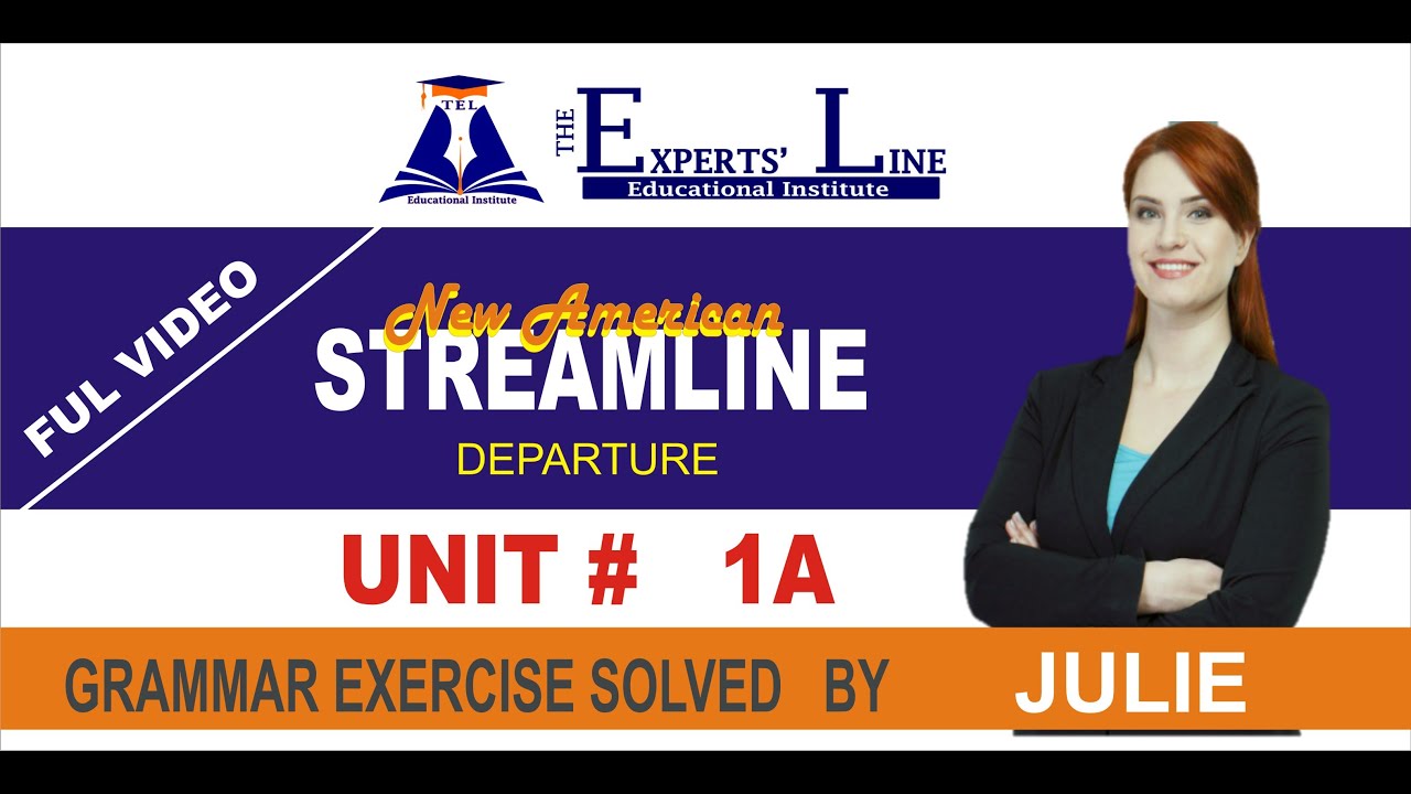 AMERICAN STREAMLINE DEPARTURE Video Lesson 1A | English Grammar ...