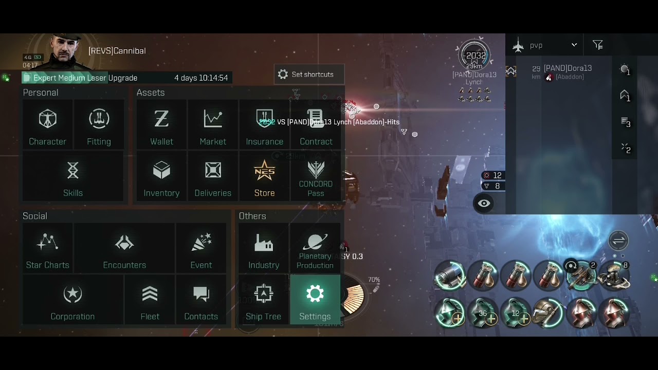 Eve Echoes Abaddon part1 - YouTube