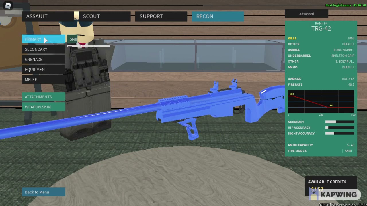 Phantom Forces - Profile and Sniper Skins - YouTube