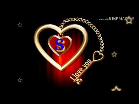 S letter WhatsApp love status video