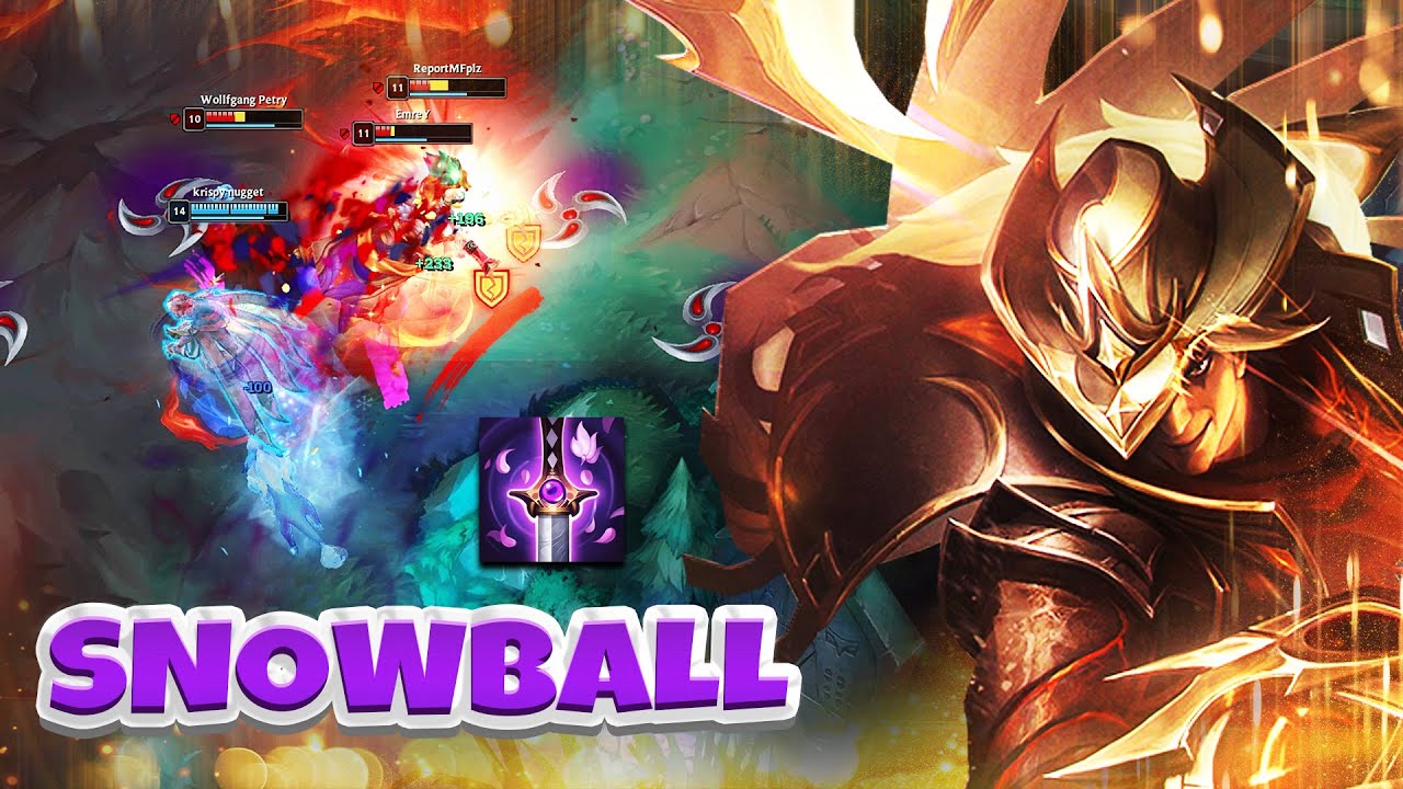 Talon Snowball is Insane - League of Legends (Newb to Challenger #37 ...