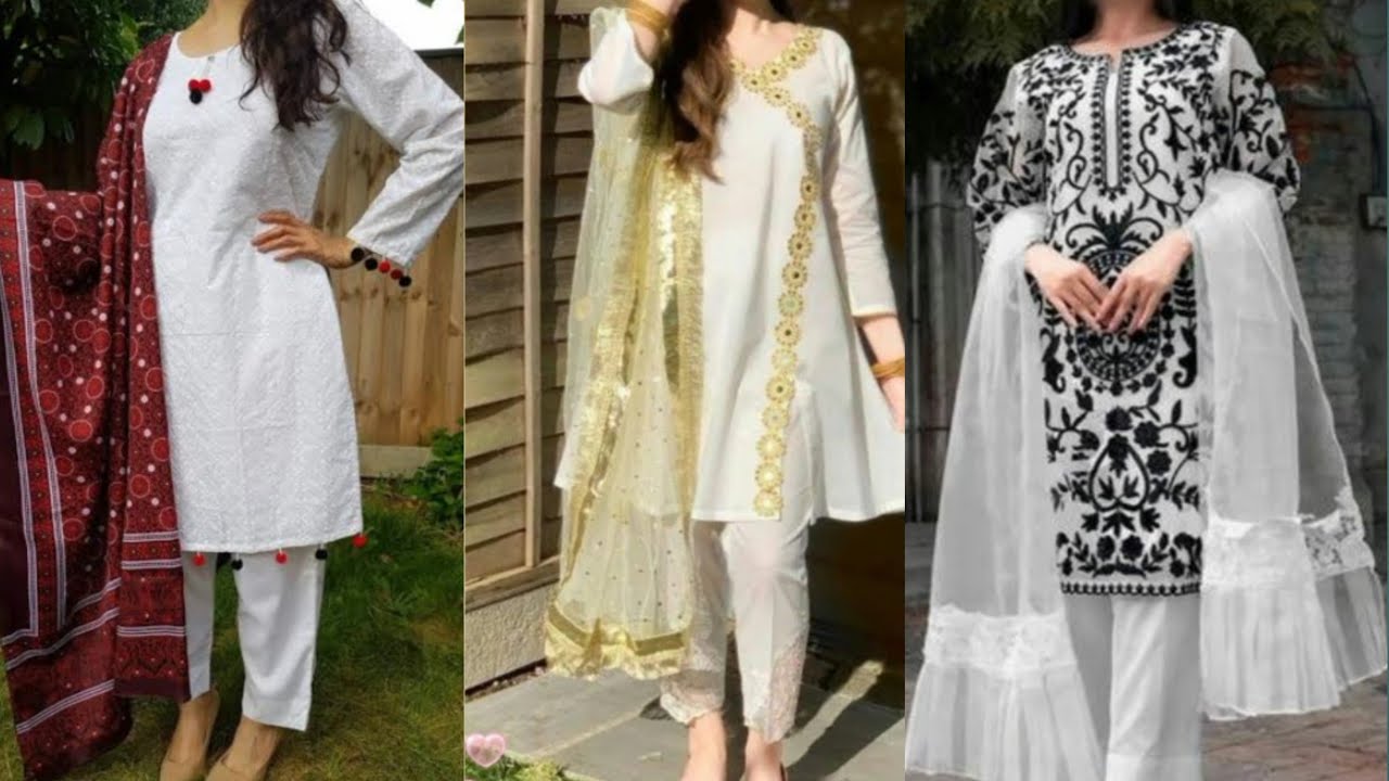 ##simple kameez shalwar design/kameez salwar ke new design ...